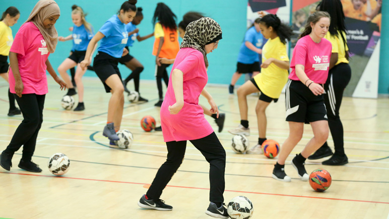 Girls’ Football in Schools